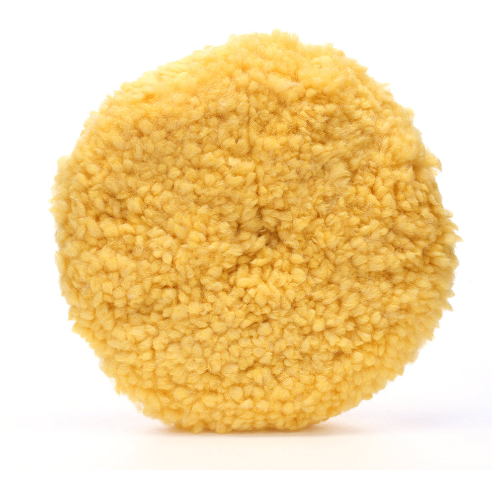 3M Superbuff Yellow Wool Polishing Pad, 05705 - 9" — Detailing.com