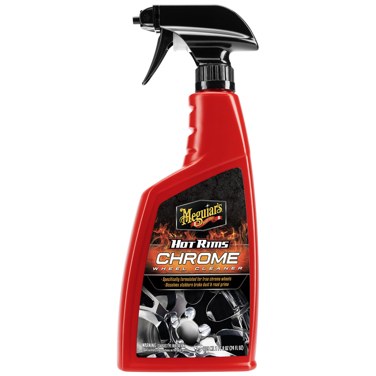 Meguiar's Hot Rims Chrome Wheel Cleaner, G19124 - 24 oz. — Detailing.com