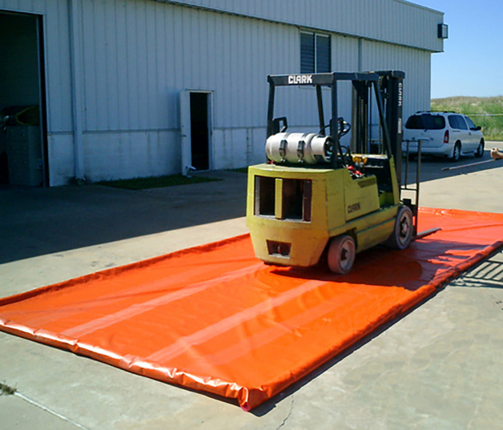 Husky Eagle Containment Mat with Foam Wall Berms, 10' x 20' x 3" - 30 ...