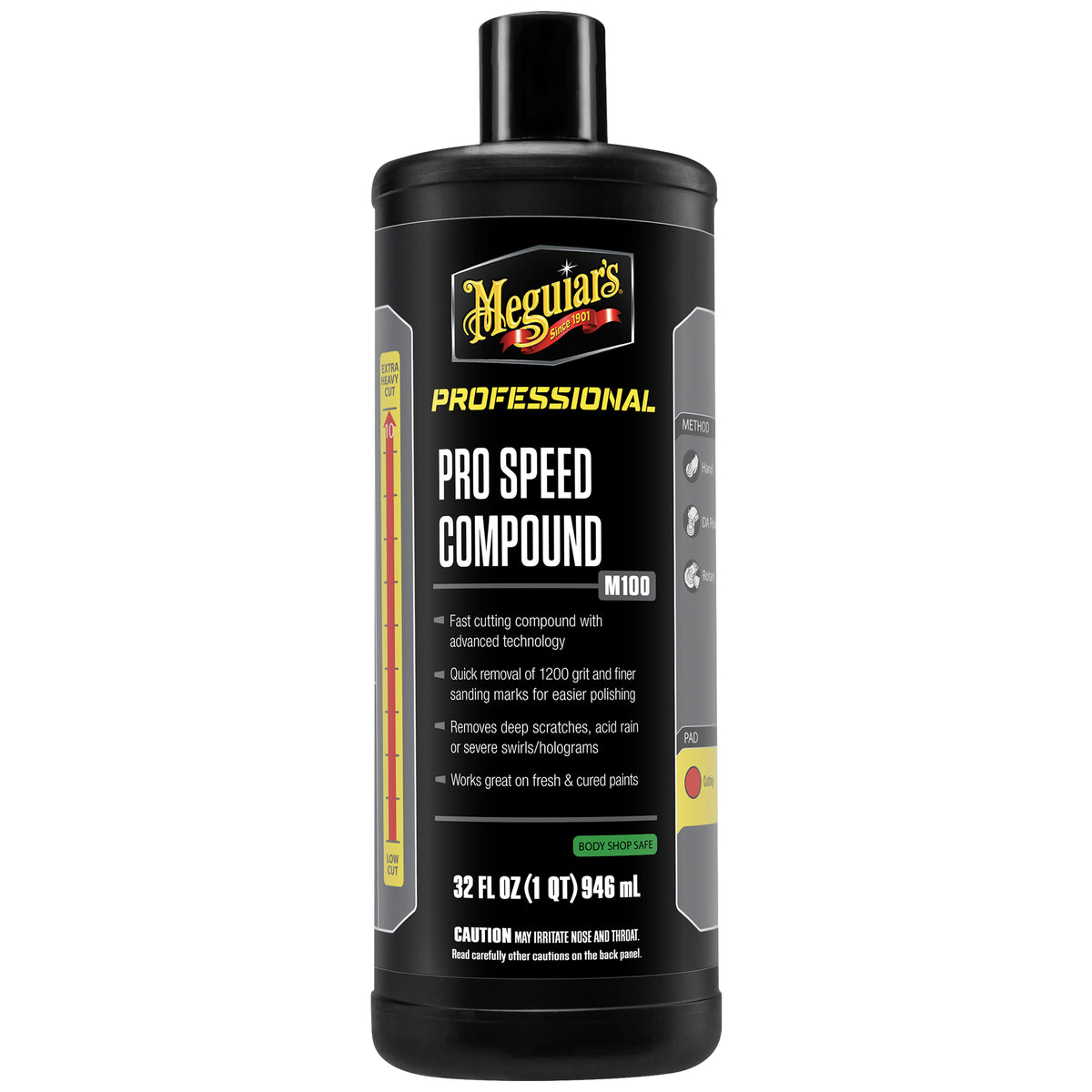 Meguiar's Pro Speed Compound #100, M10032 - 32 oz. — Detailing.com