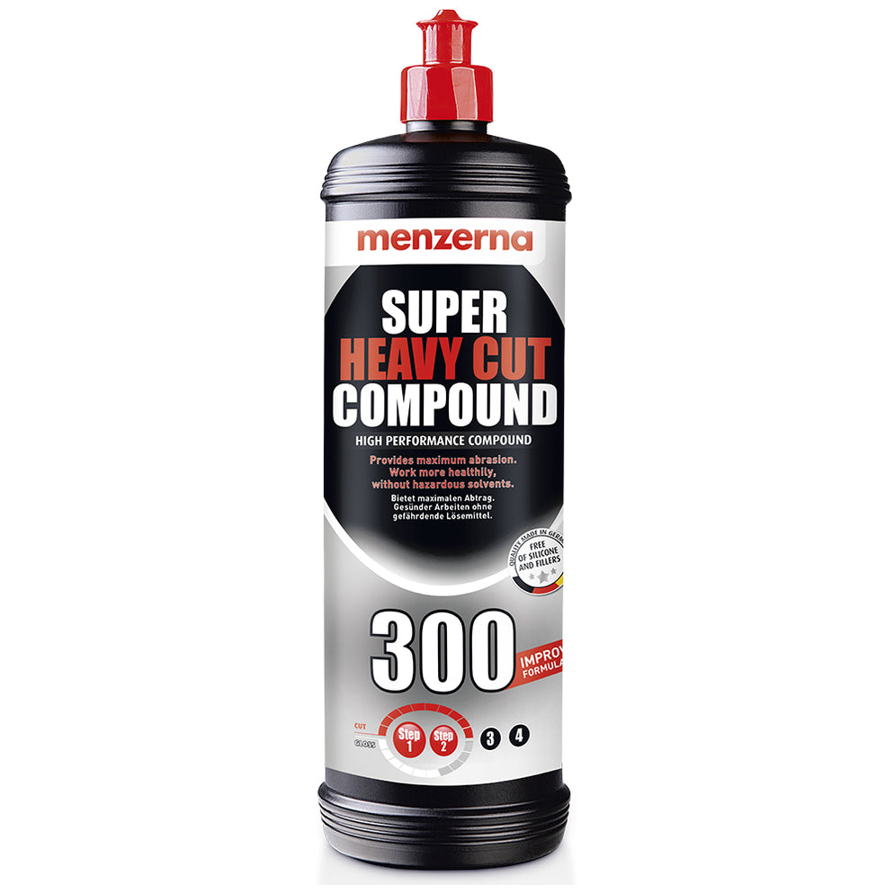 Menzerna Super Heavy Cut Compound 300 - 32 oz. — Detailing.com