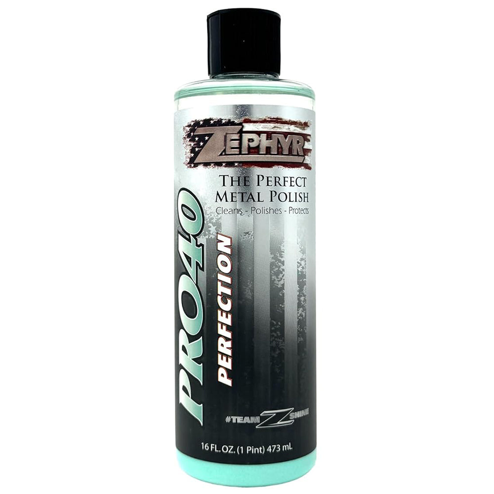 Zephyr Pro 40 Liquid Metal Polish - 16 oz. — Detailing.com