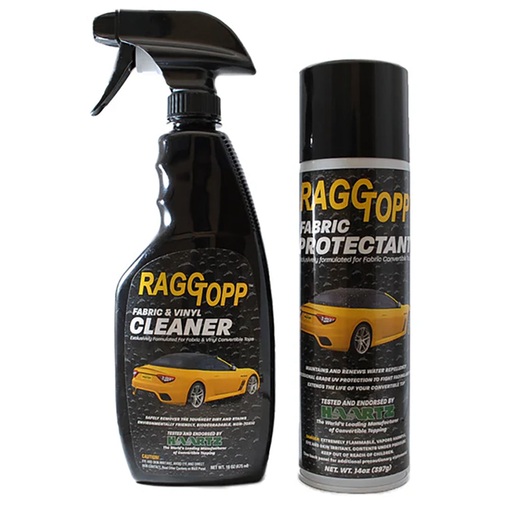 RaggTopp Convertible Top Fabric Cleaner & Protectant Kit — Detailing.com