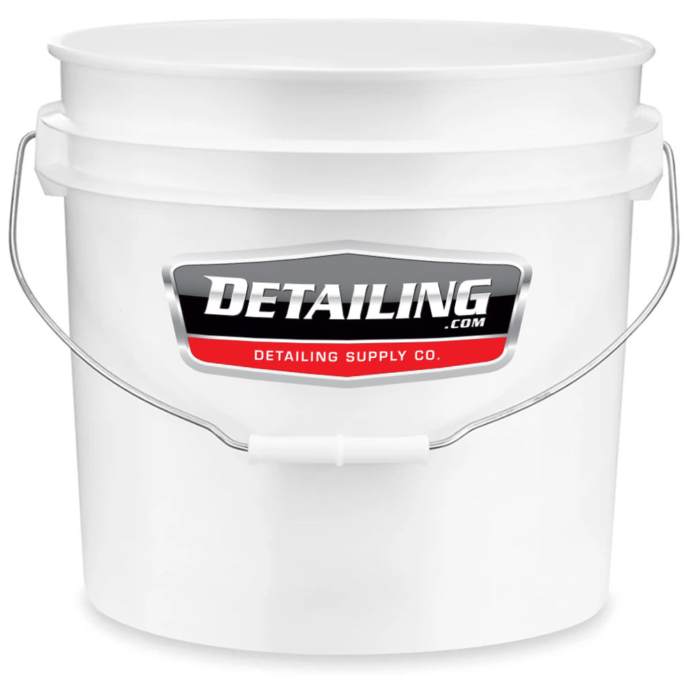 Detailing.com Car Wash Bucket - 3.5 gal., White