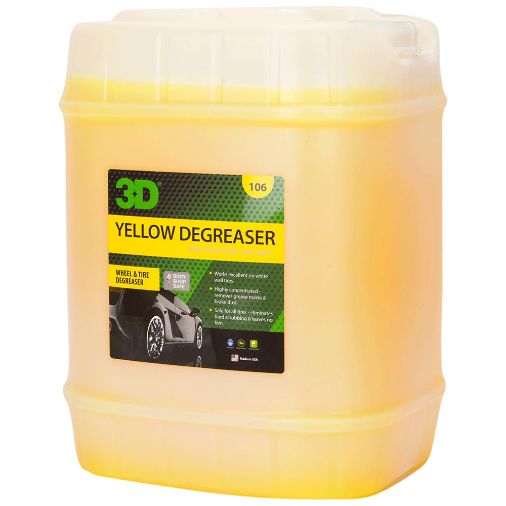 3D Yellow Degreaser - 5 gal. — Detailing.com